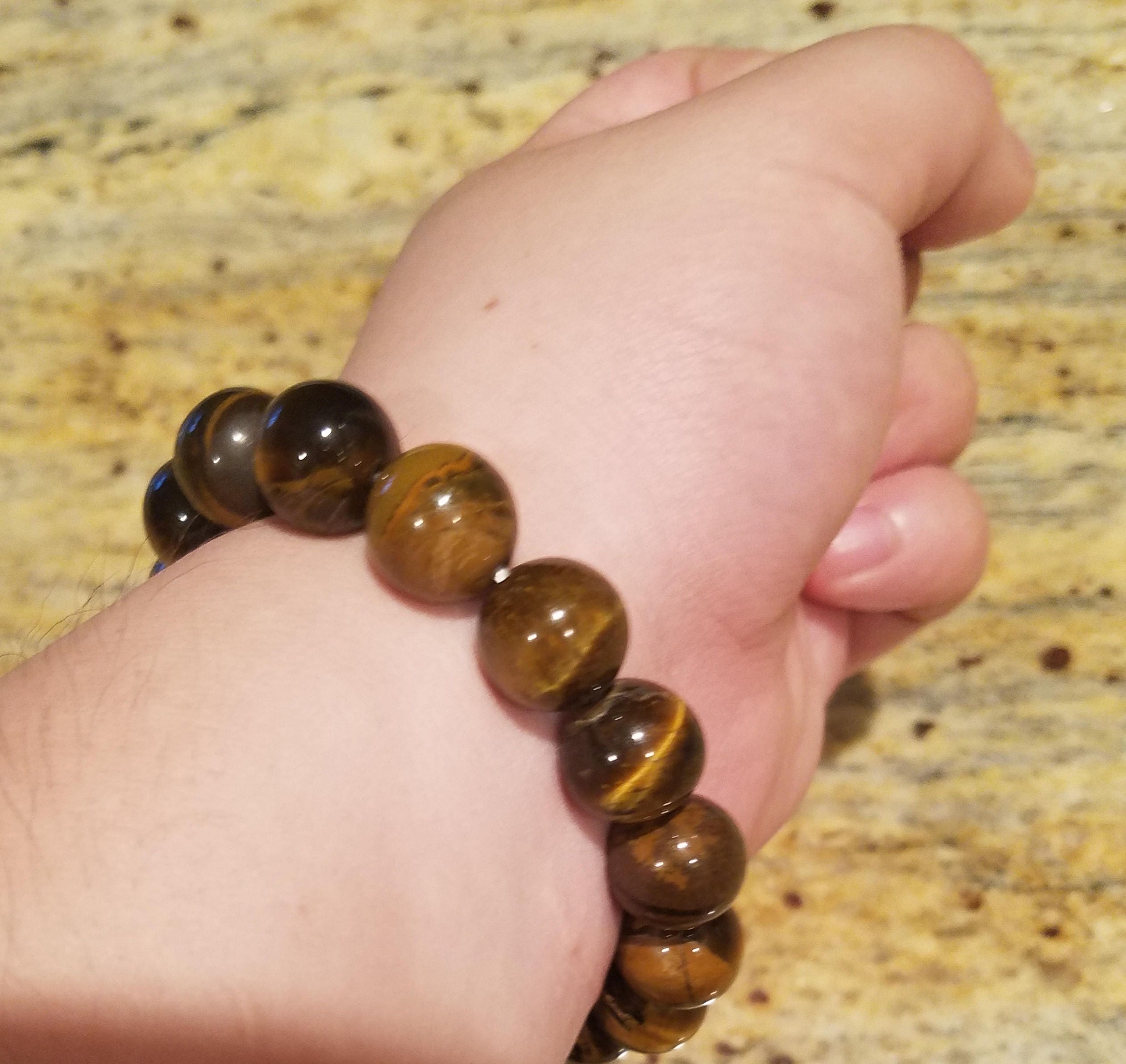 Real Tiger Eye Bracelet - Etsy Canada
