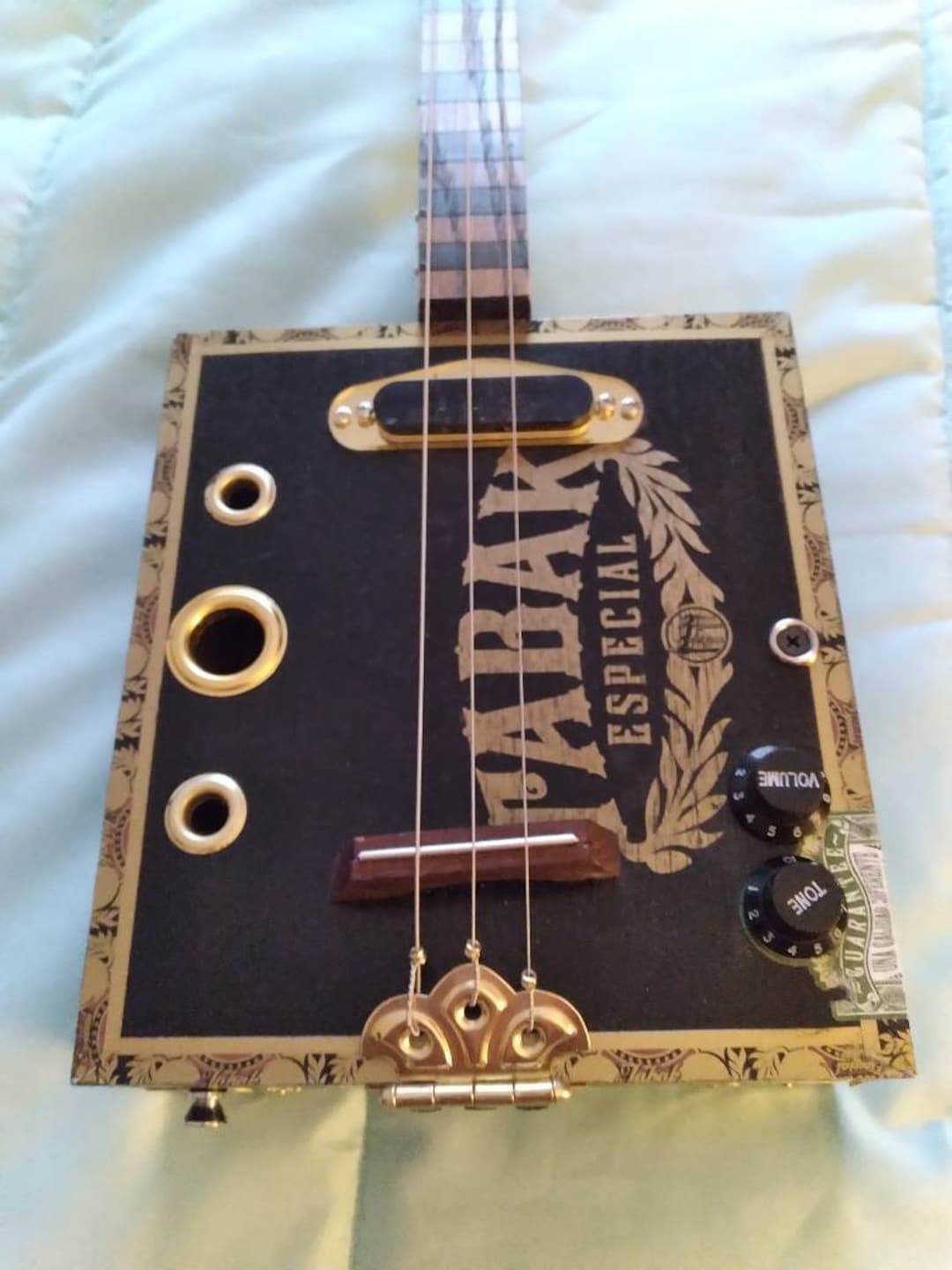 3 String Cigar Box Guitar*** Handmade to Order*** All Solid Wood! - Etsy