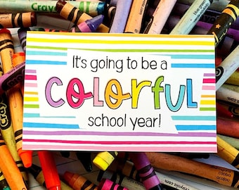 Back to School Gift Tag Remarkable Year INSTANT DOWNLOAD - Etsy