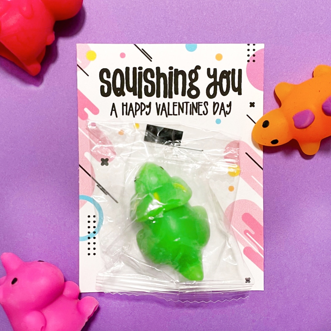Squishy Toy Valentine - Squish Valentine – Non Candy Valentines ...