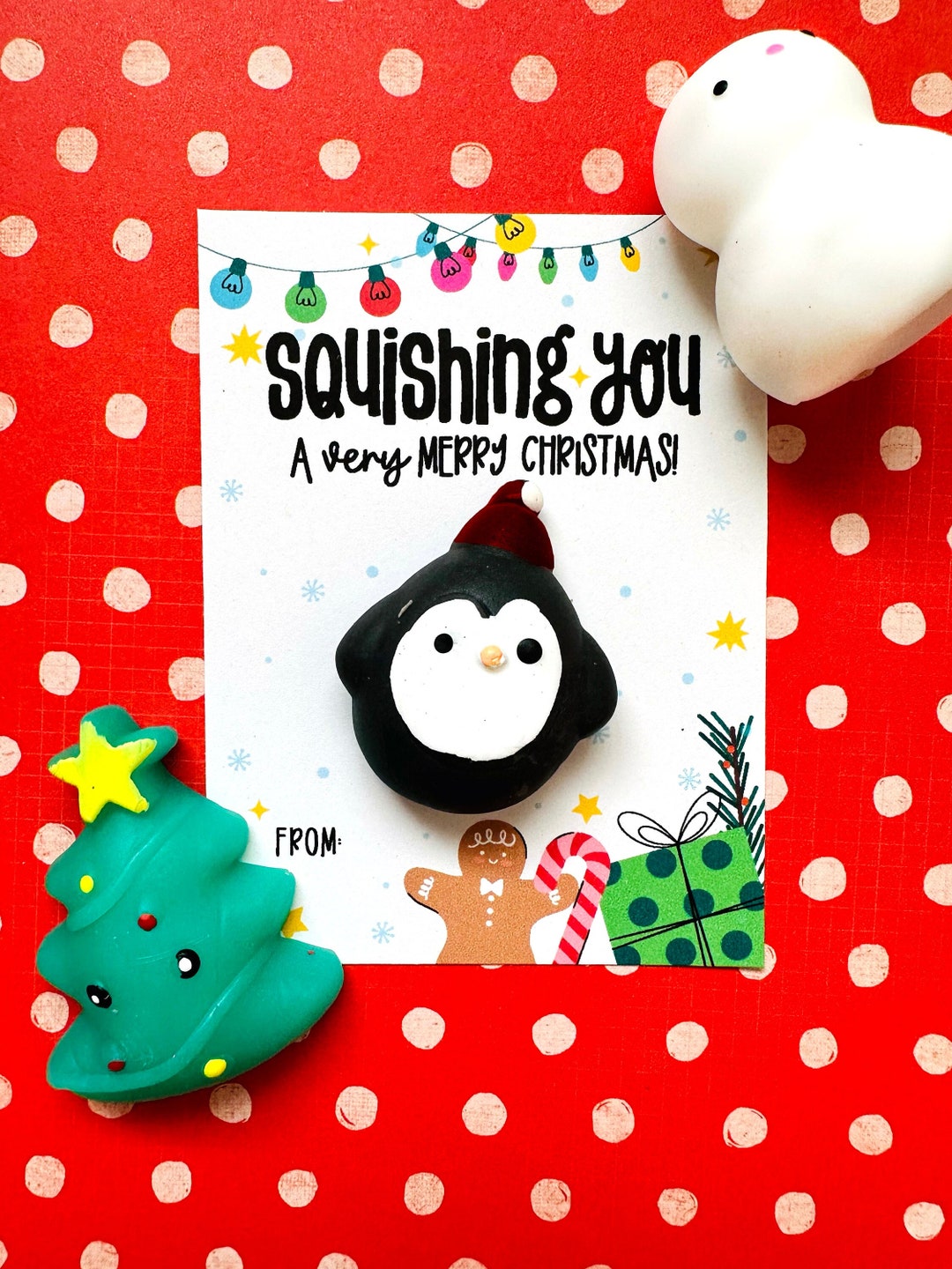 Squishy Toy Christmas Gift - Squish Christmas Gift – Non Candy ...
