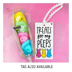 Peeps in Your Class - Easter Candy Wrap for Teachers or School Friends ...