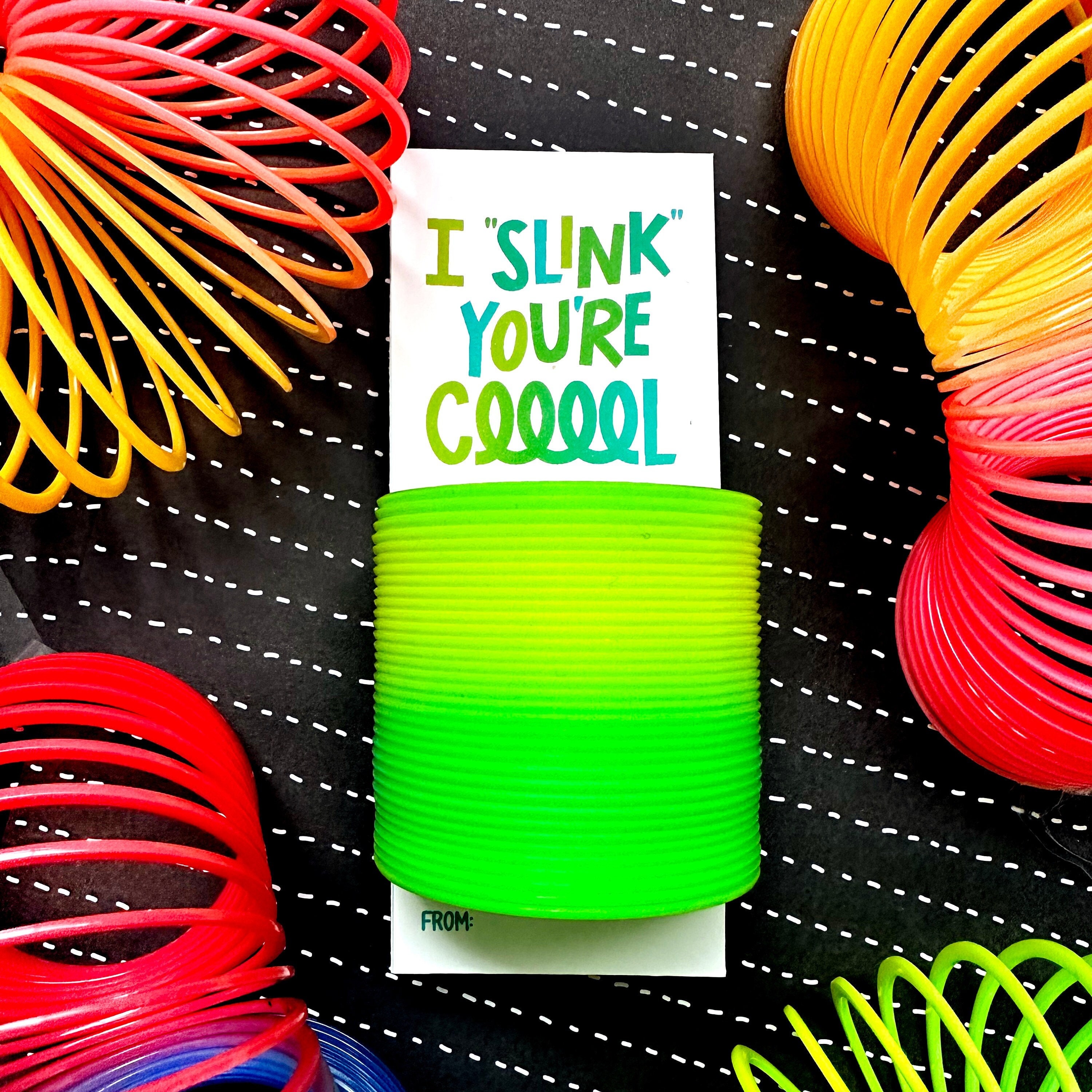 Slinky Valentine – Non Candy Valentines – I "slink" You're Coooool ...