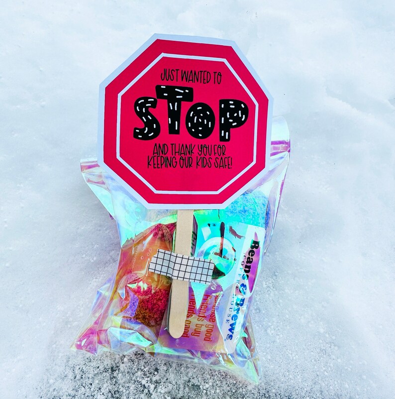 Crossing Guard Appreciation - STOP to Stay Thank You - INSTANT DOWNLOAD ...