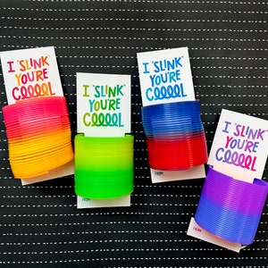 Slinky Valentine – Non Candy Valentines – I "slink" You're Coooool ...