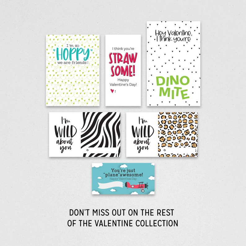 Non-candy Valentine- You're Dinomite!- Dinosaur Valentines - INSTANT ...