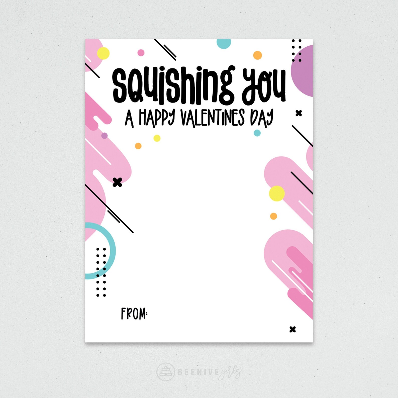 Squishy Toy Valentine - Squish Valentine – Non Candy Valentines ...