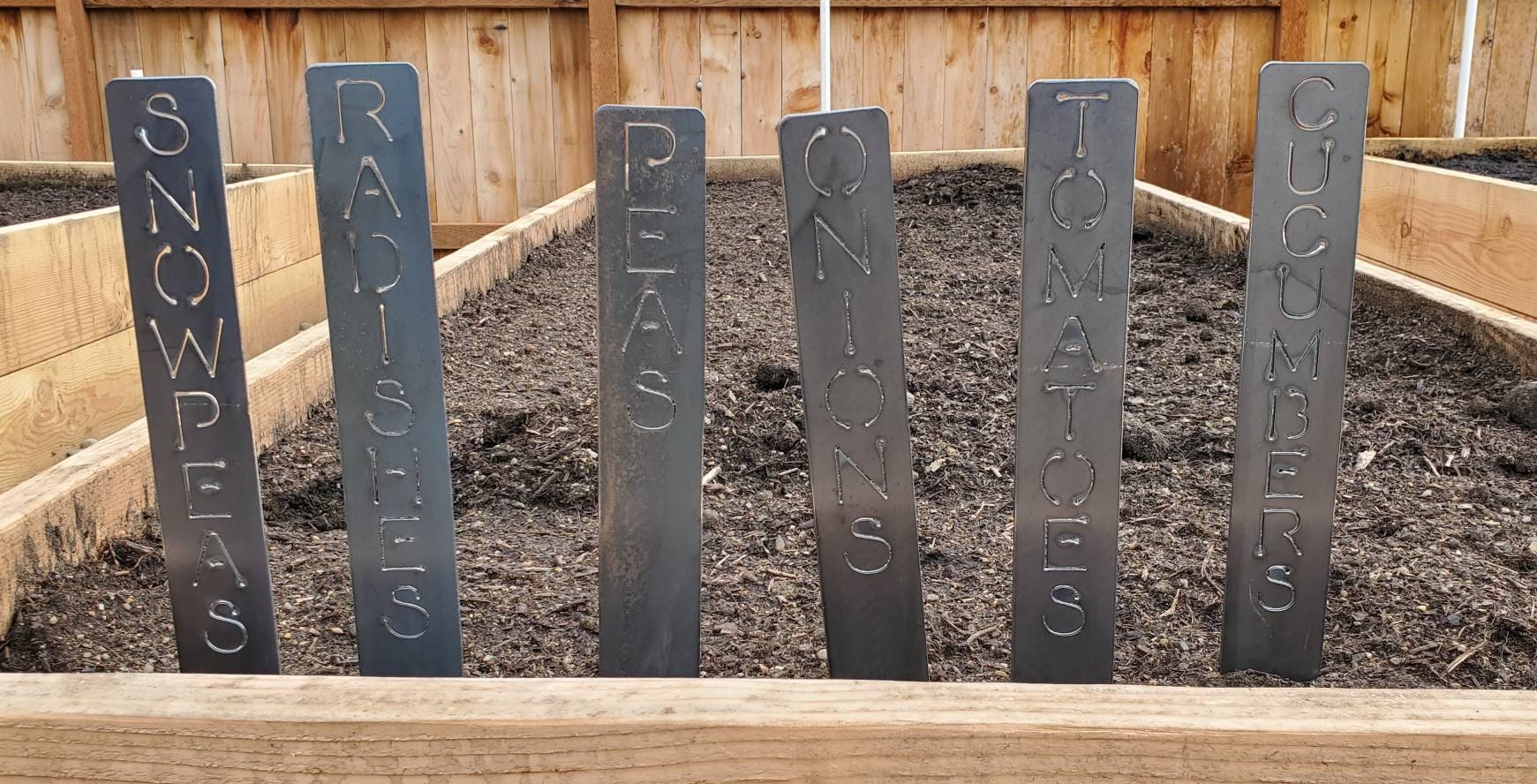 Metal Garden Planting ID Stakes FREE SHIPPING - Etsy