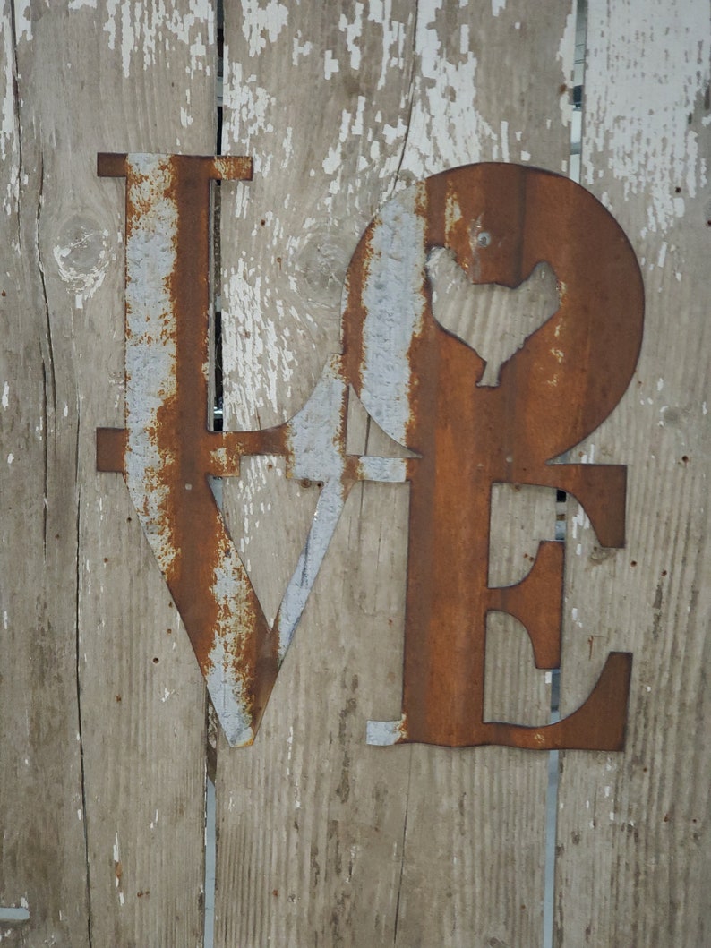 Stacked Love Corrugated Sign - Etsy