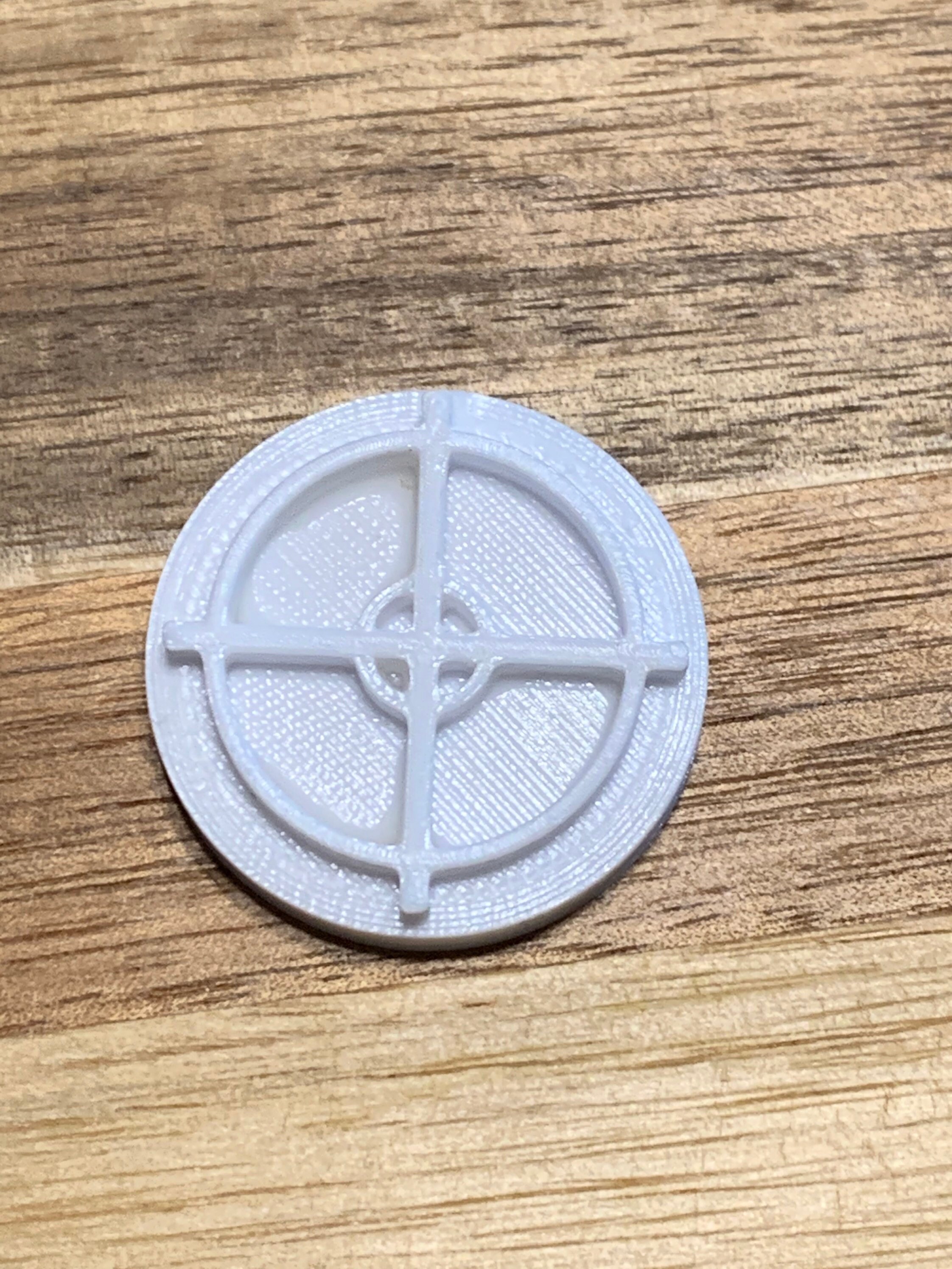 Bullseye Leather Stamp 3d Printed Embossing Tool - Etsy