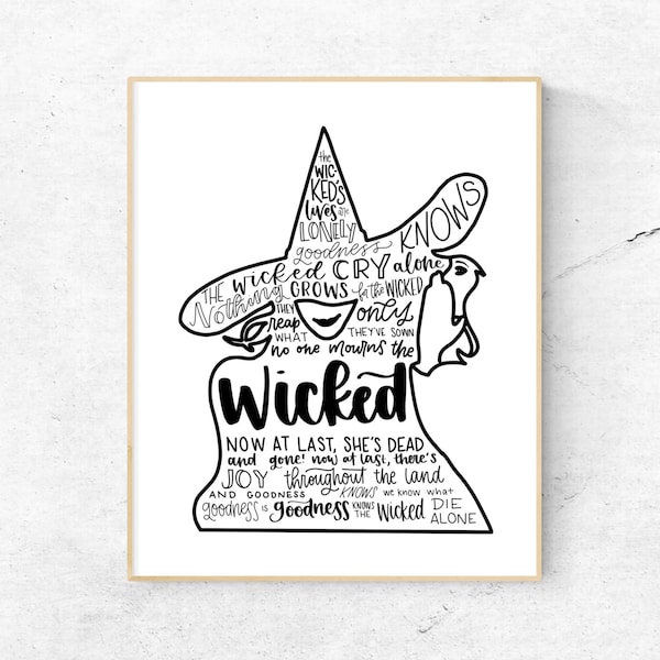Wicked Svg - Etsy