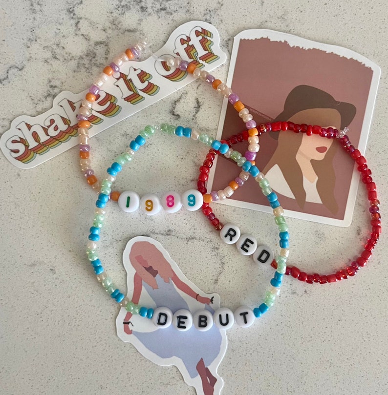 Taylor Swift Friendship Bracelet Multi-pack - Etsy