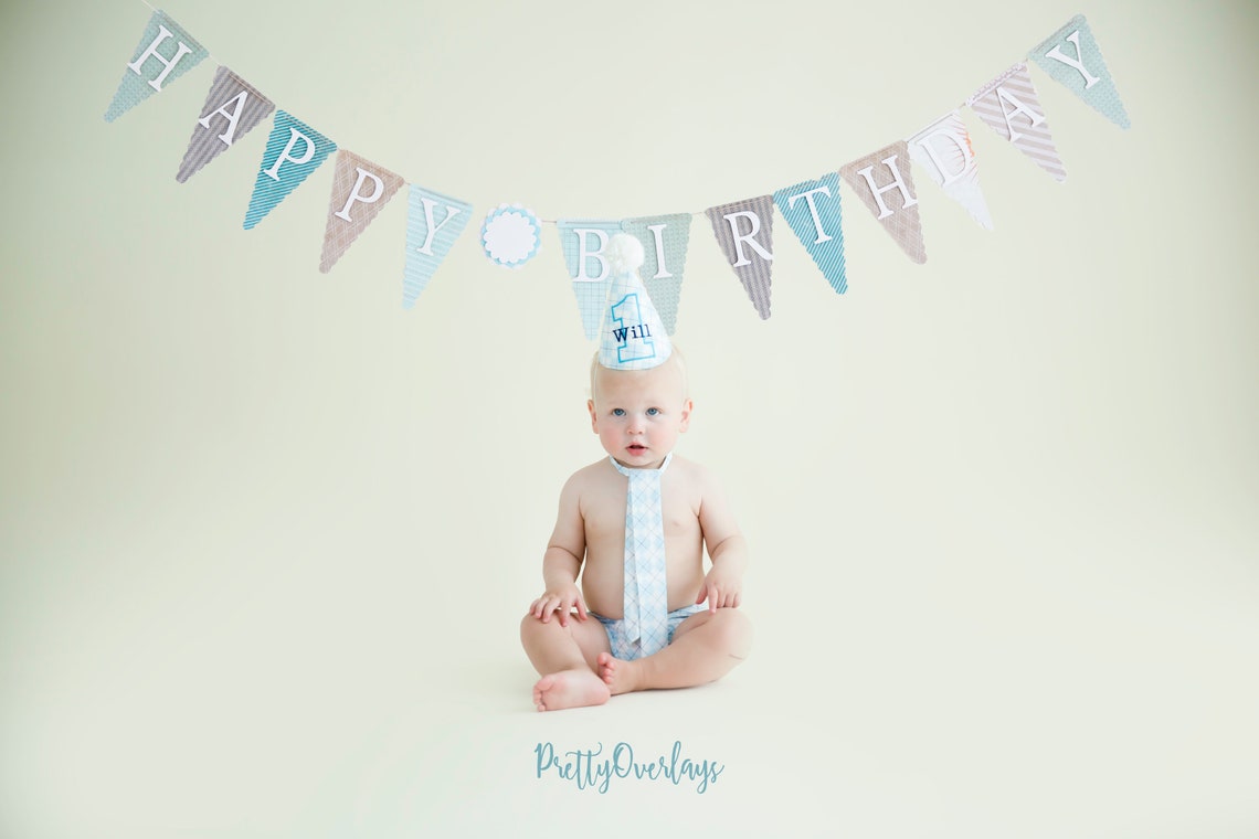 Happy Birthday Banner, Birthday Overlay, Photo Overlay, Pretty Overlay ...
