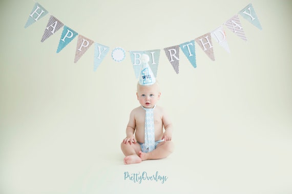 Happy Birthday Banner Birthday Overlay Photo Overlay Pretty | Etsy