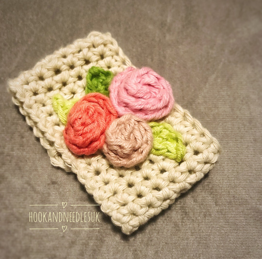 Crochet Cup Cozy/ Crochet Mug Cosy/ Flower Cup Cosy/ Flower Mug Cosy ...