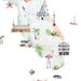 Florida Illustrated State Map, Wall Art Print, Nursery Decor, Nursery ...