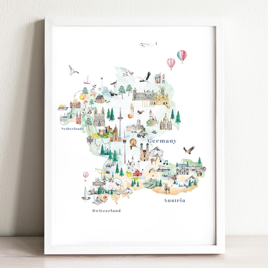 Custom Order - Map for Comer Kristin - Etsy