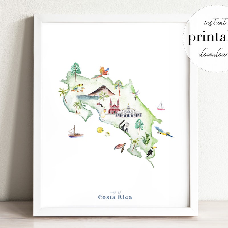 Costa Rica - Etsy UK