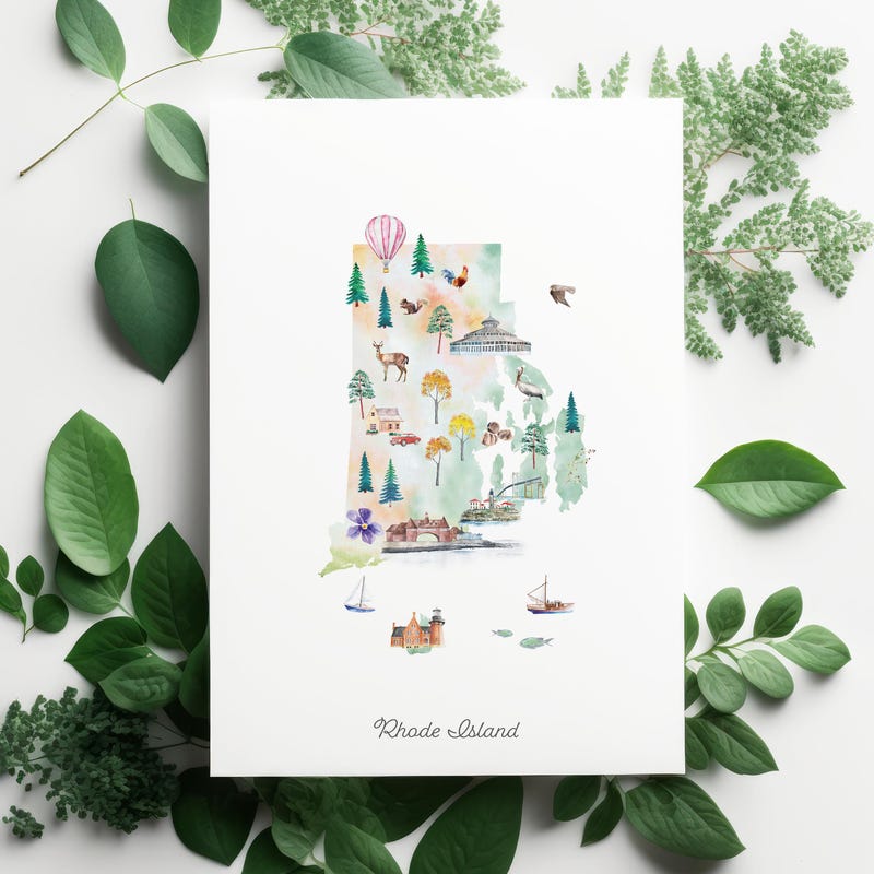 Rhode Island - Etsy