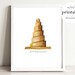 Great Mosque of Samarra Printable, Watercolor Illustration, Wall Art ...
