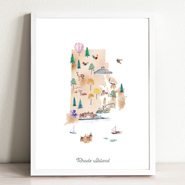 Rhode Island - Etsy