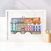 Cape Town Bo-kaap Illustrated Printable | South Africa | Travel Art ...