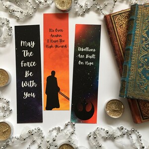 Star Wars Bookmark Set - Etsy