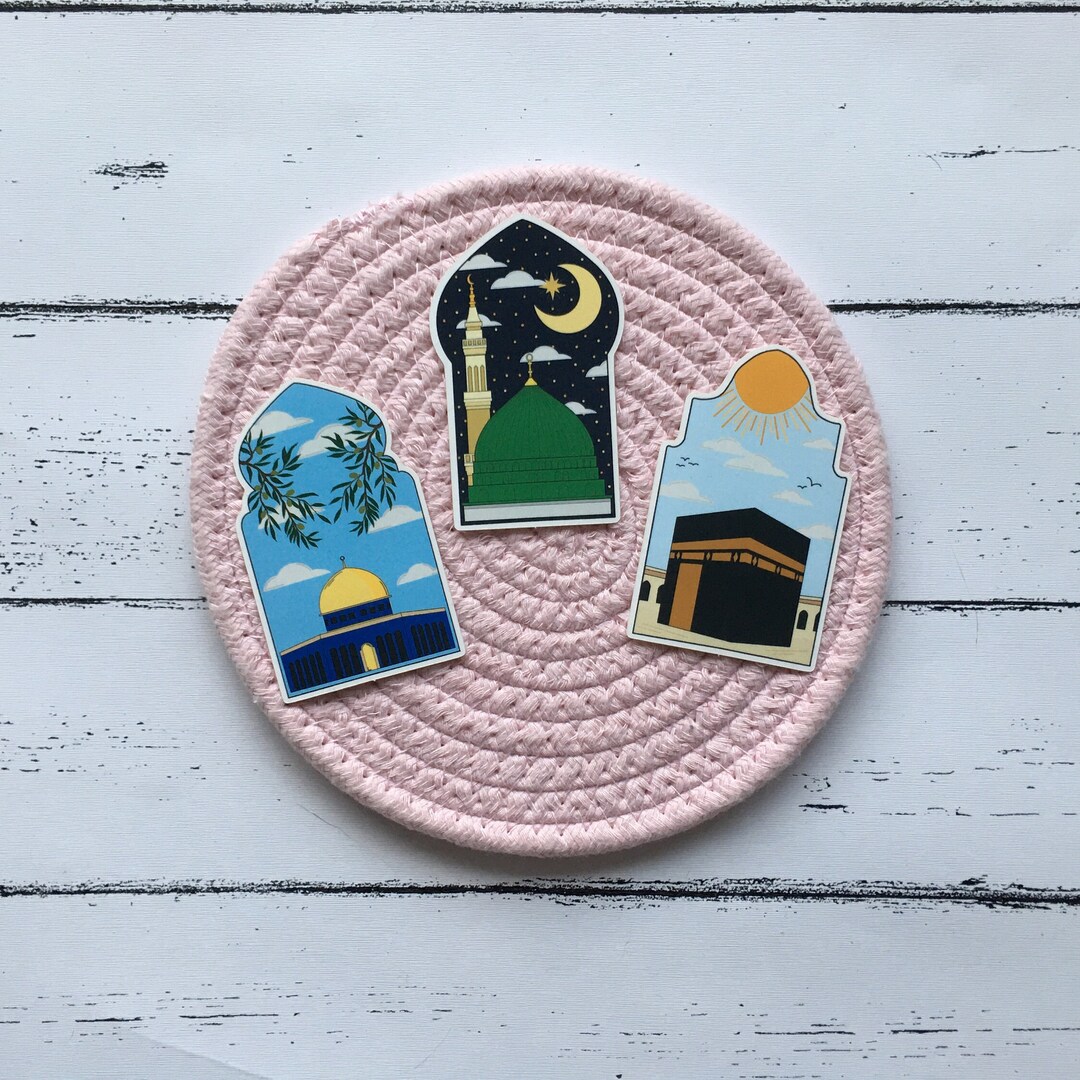 STICKERS - Al Aqsa/masjid Nabawi/kaaba - Etsy UK