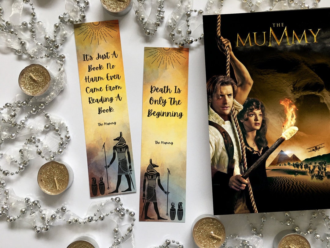 The Mummy Bookmark - Etsy