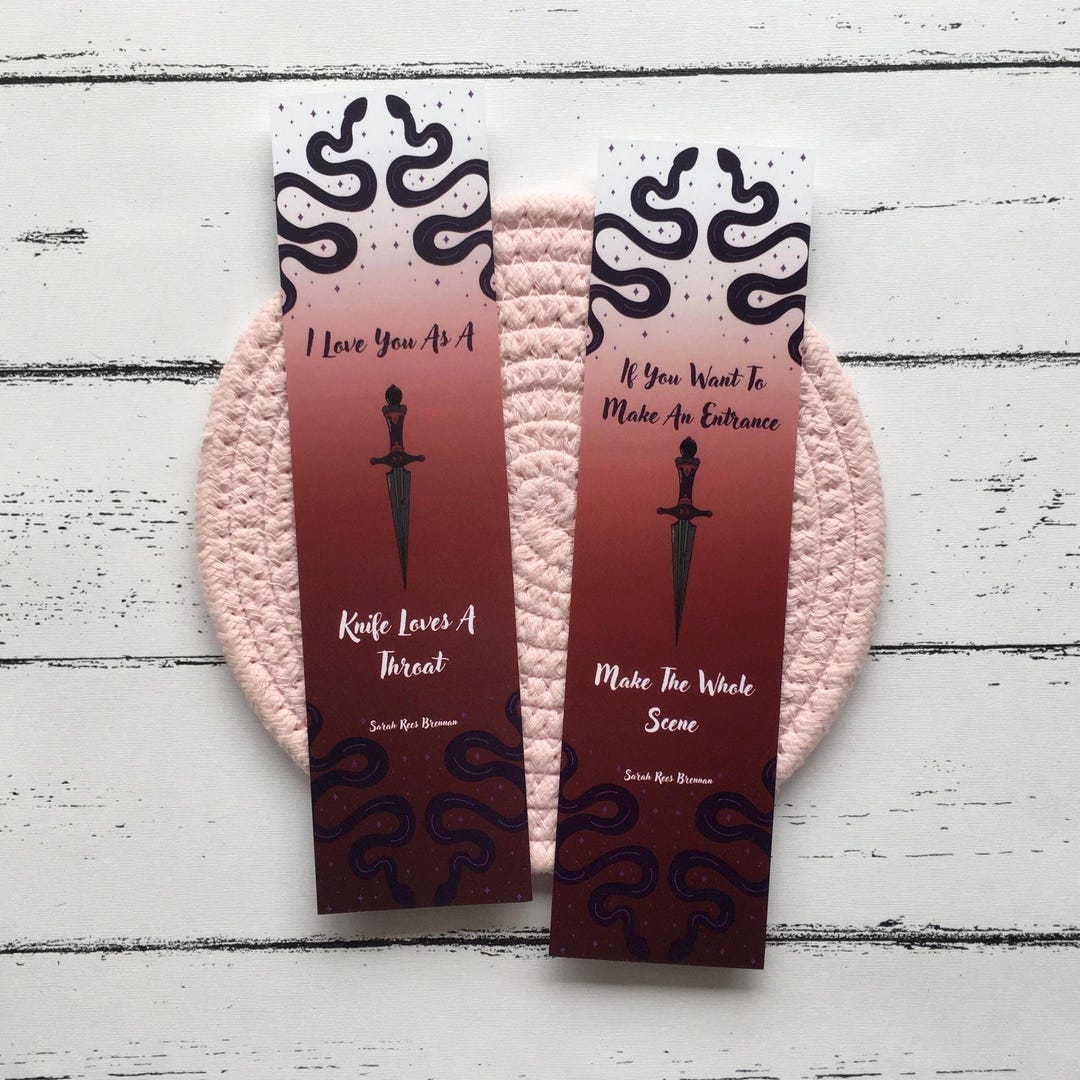 Long Live Evil by Sarah Rees Brennan Bookmark - Etsy