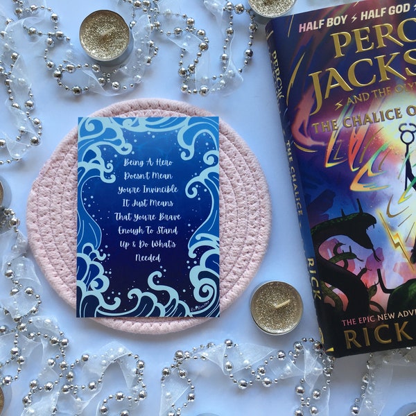 Percy Jackson Bookmark - Etsy