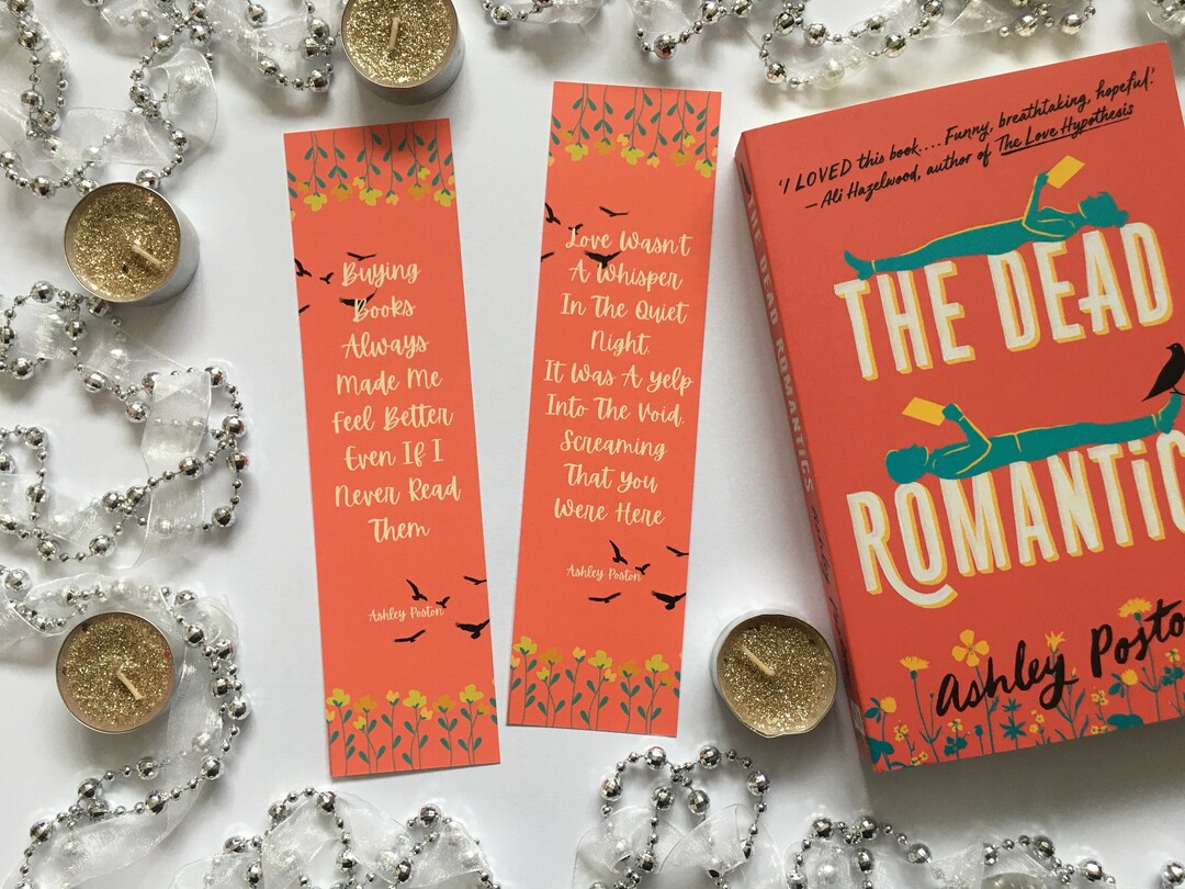 The Dead Romantics Bookmark - Etsy