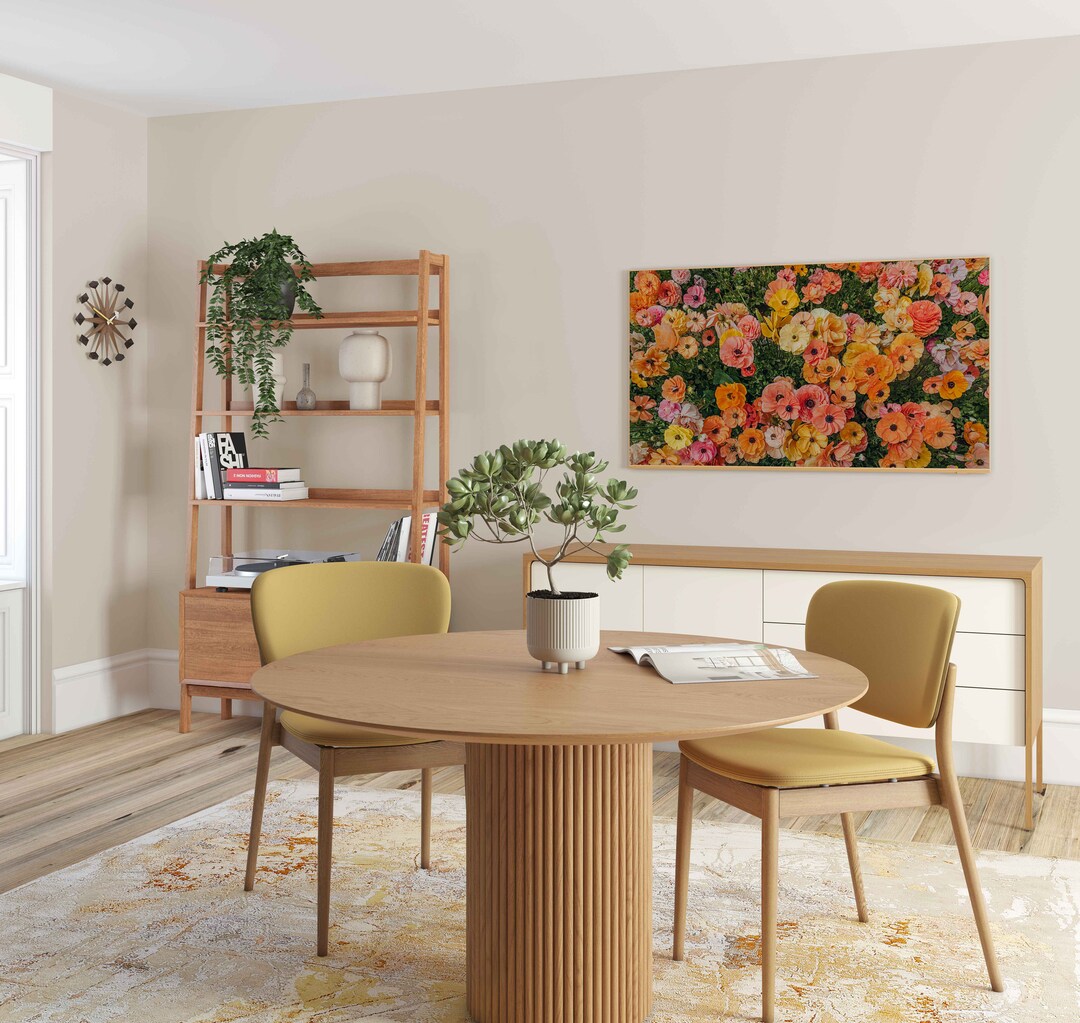 Digital Download Art Print for Samsung Frame TV - Pastel Ranunculus ...