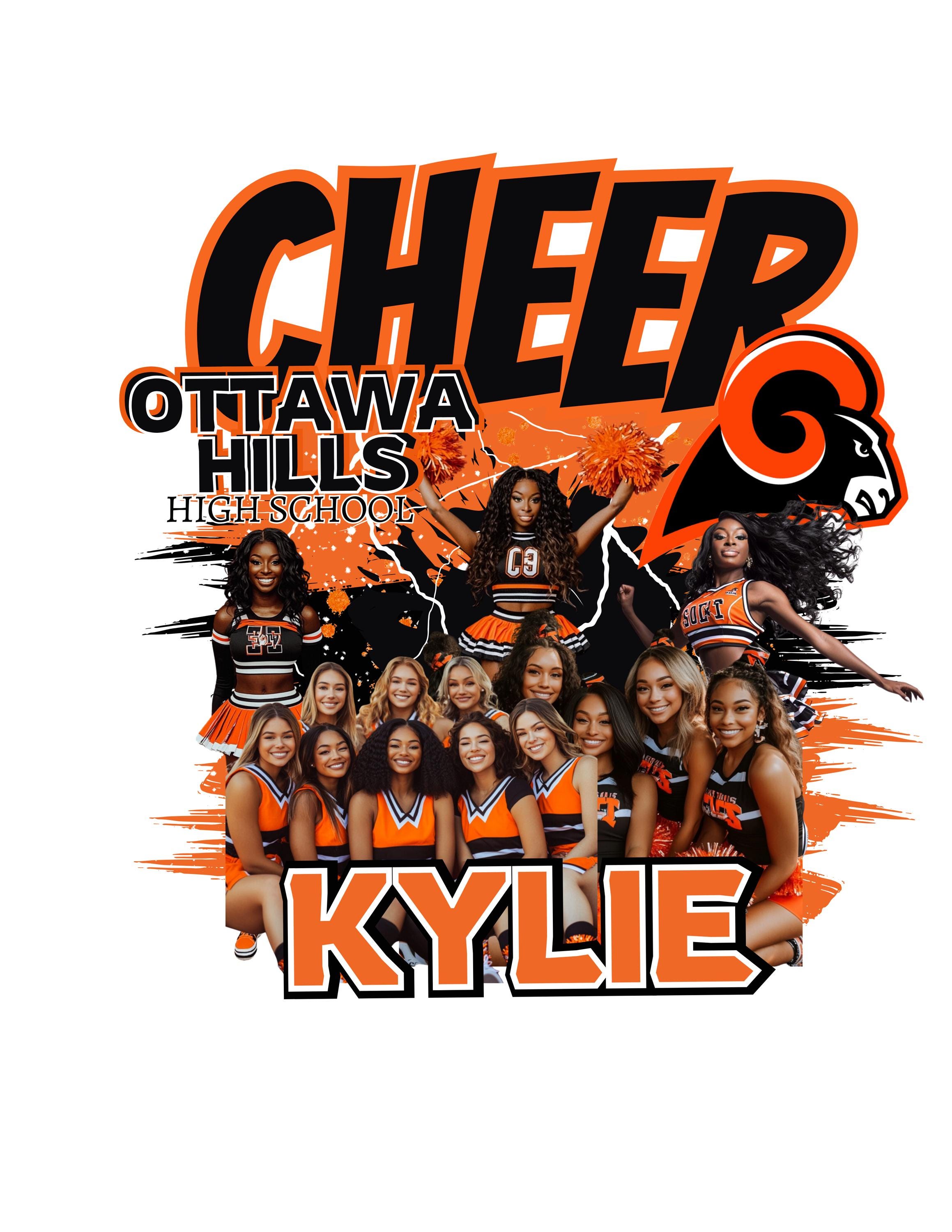 Cheerleading Canva Templates: Editable Cheer Squad Designs (digital ...