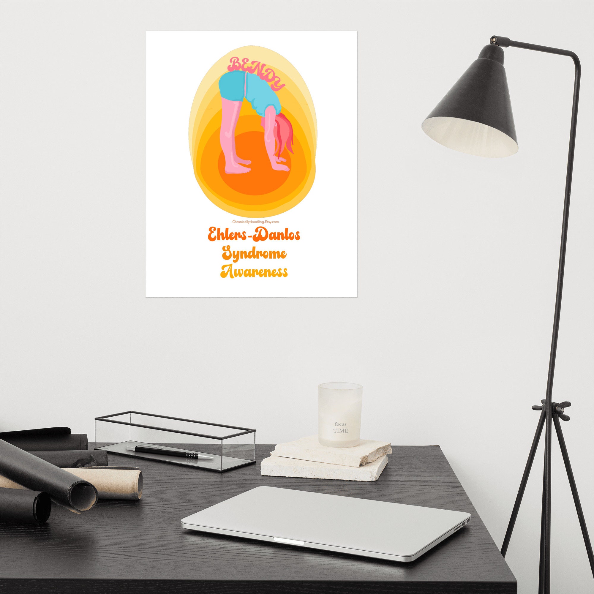 Ehlers Danlos Syndrome (EDS) Awareness Poster - Etsy