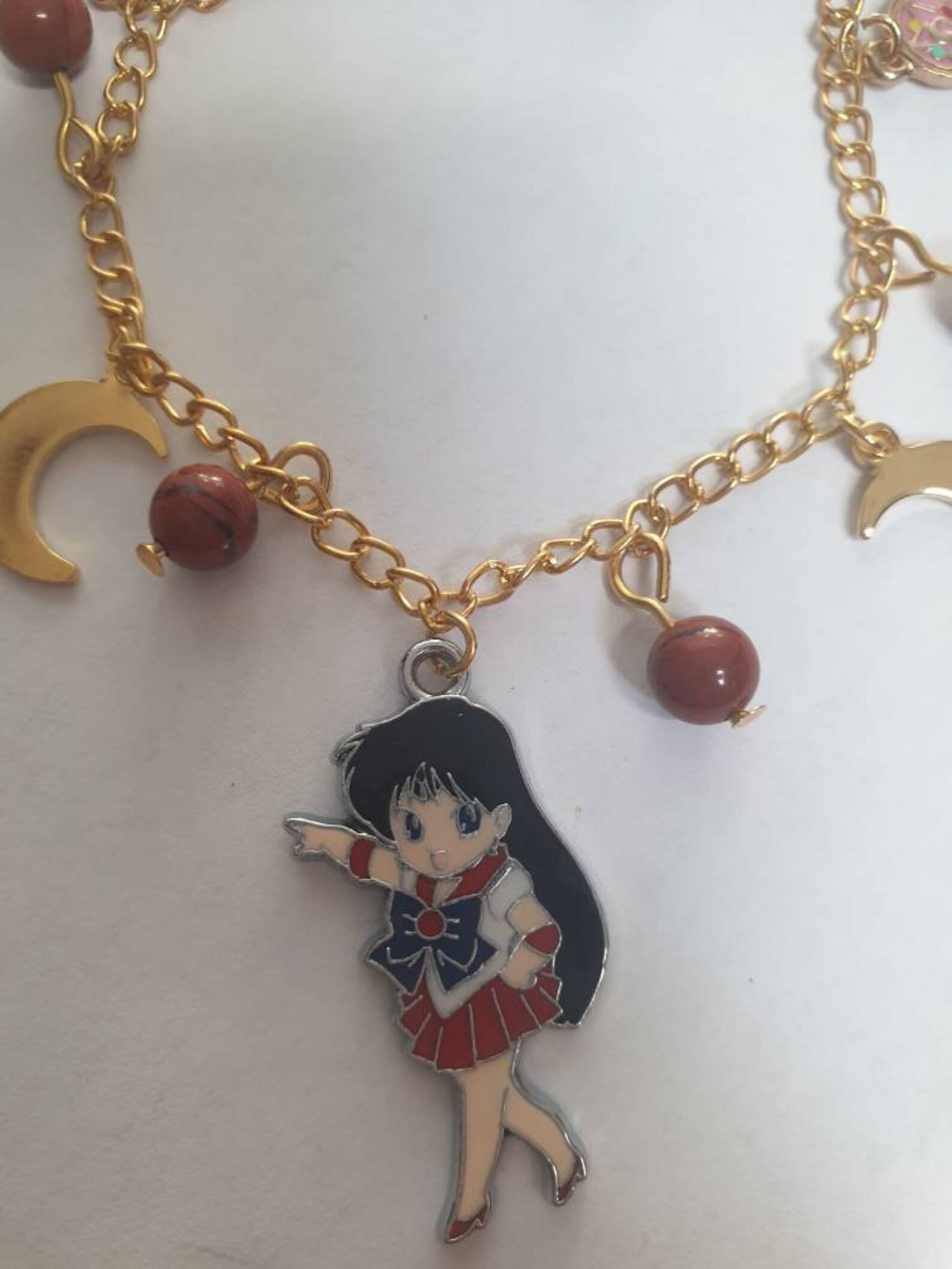 Bracelet Sailor Moon Sailor Mars | Etsy