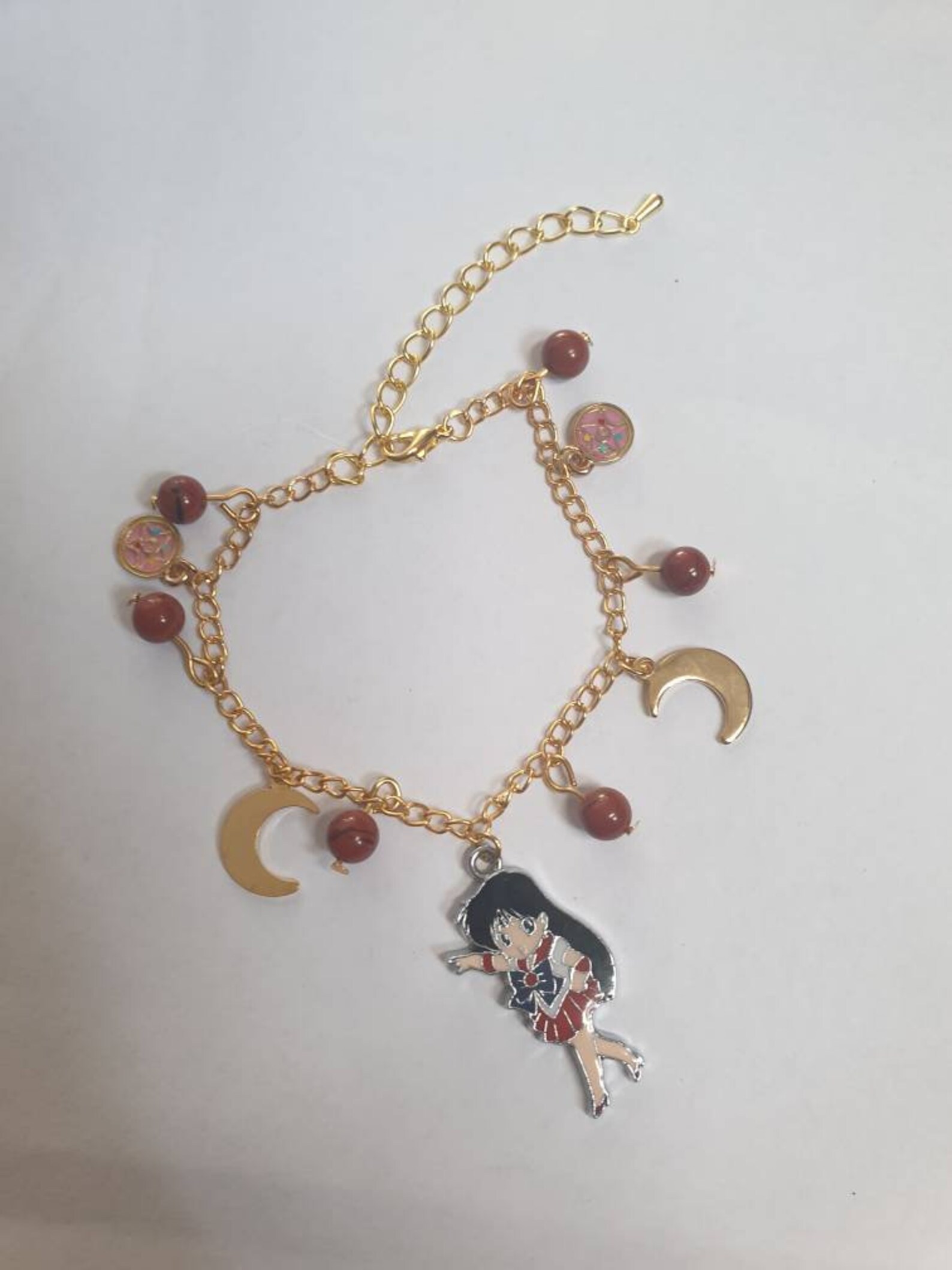 Bracelet Sailor Moon Sailor Mars | Etsy