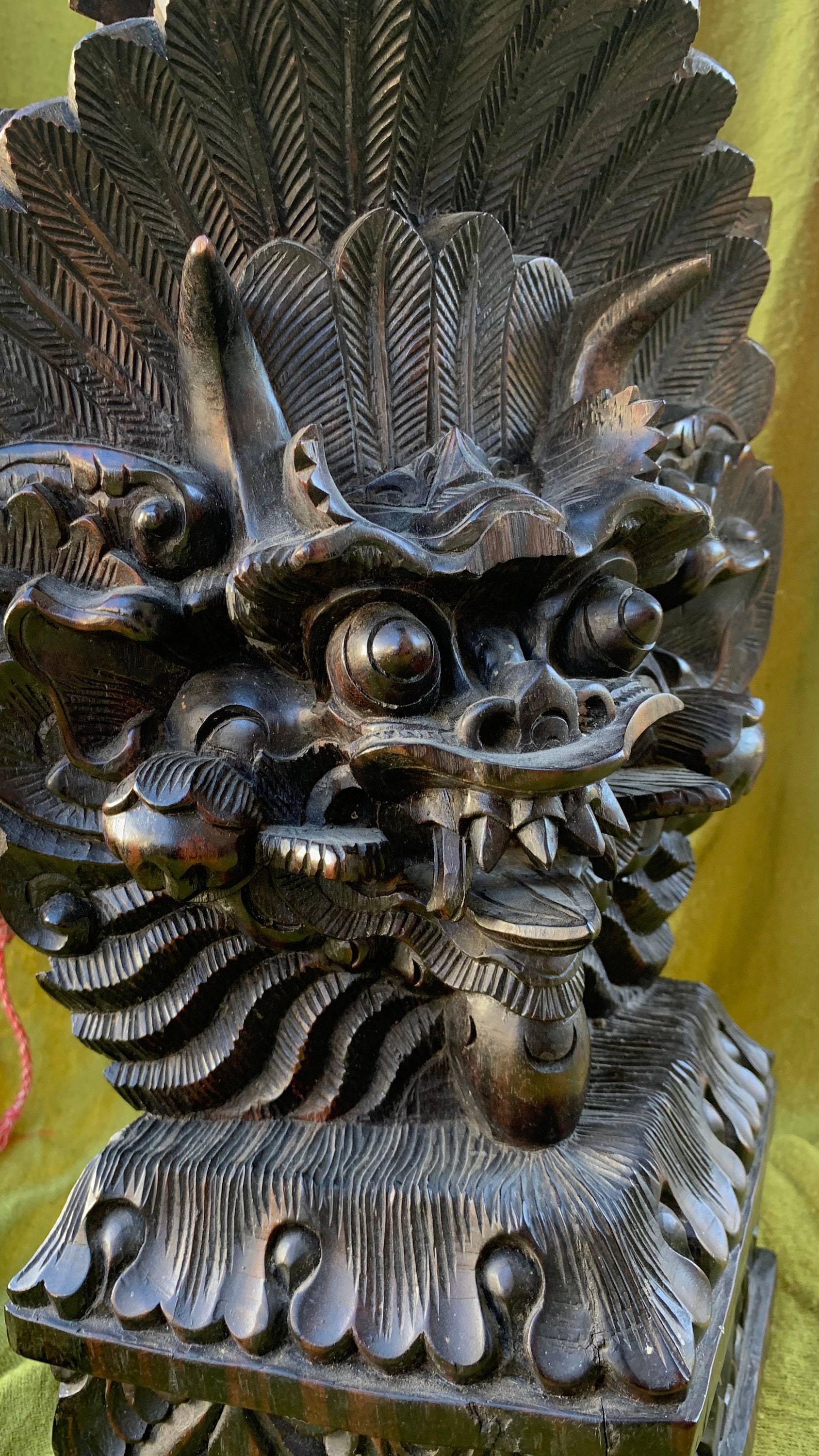 Large Barong Carving Balinese 19th Century Fine Quality - Etsy