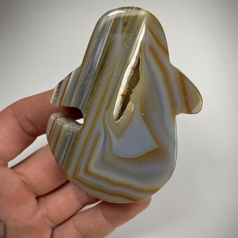 Ghost Agate - Etsy