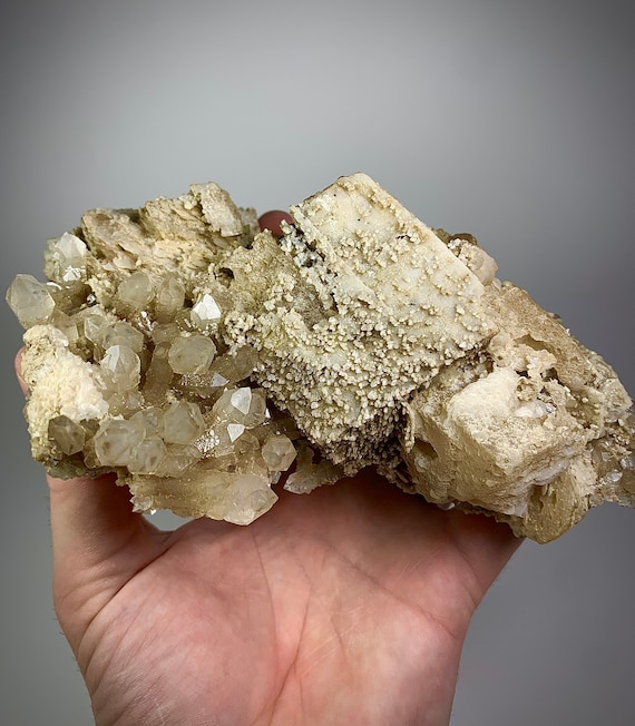 Siderite Epimorph / Pseudomorph After Calcite W DT Chlorite - Etsy