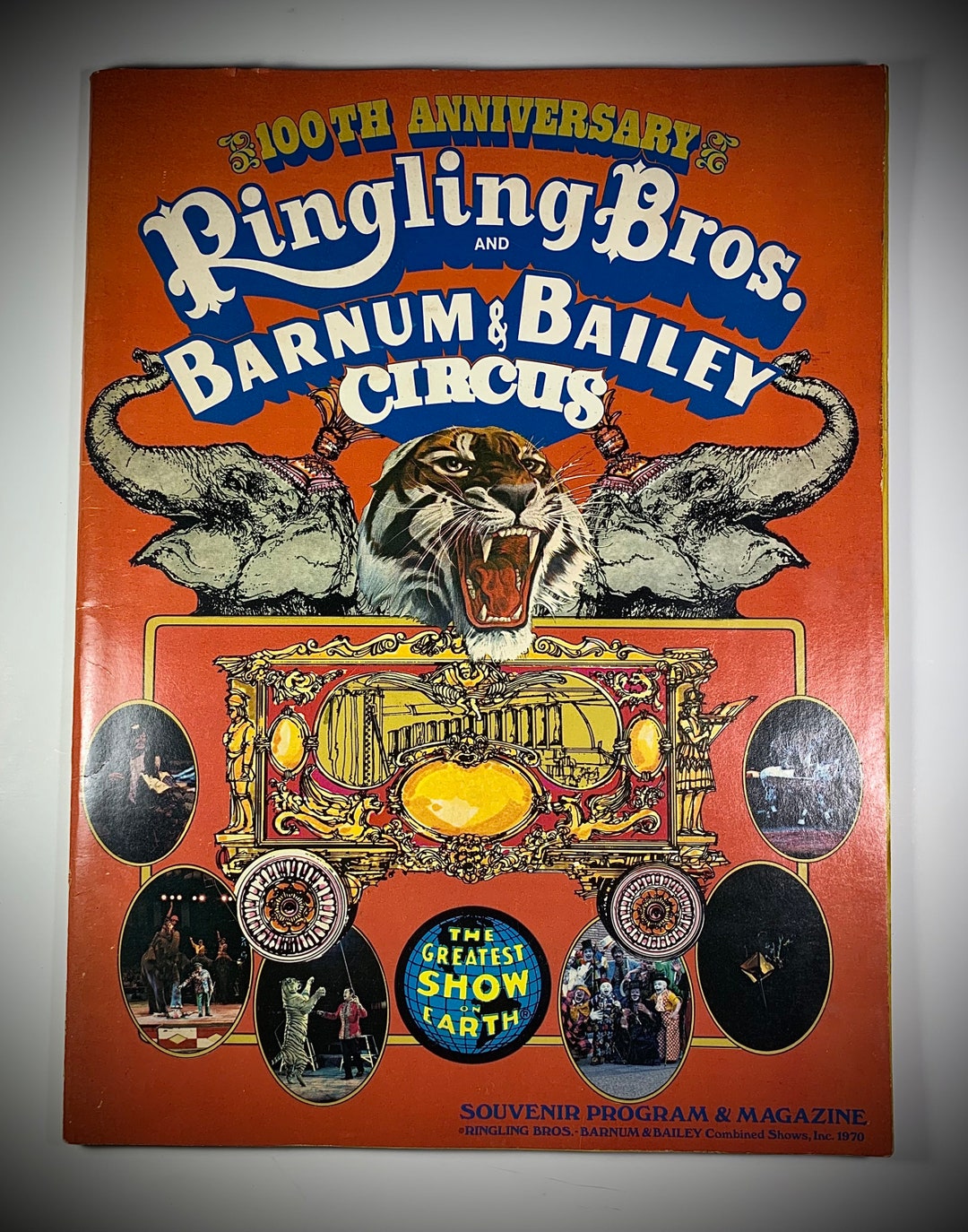 Ringling Bro and Barnum & Bailey Circus Program and Magazine 1970 ...