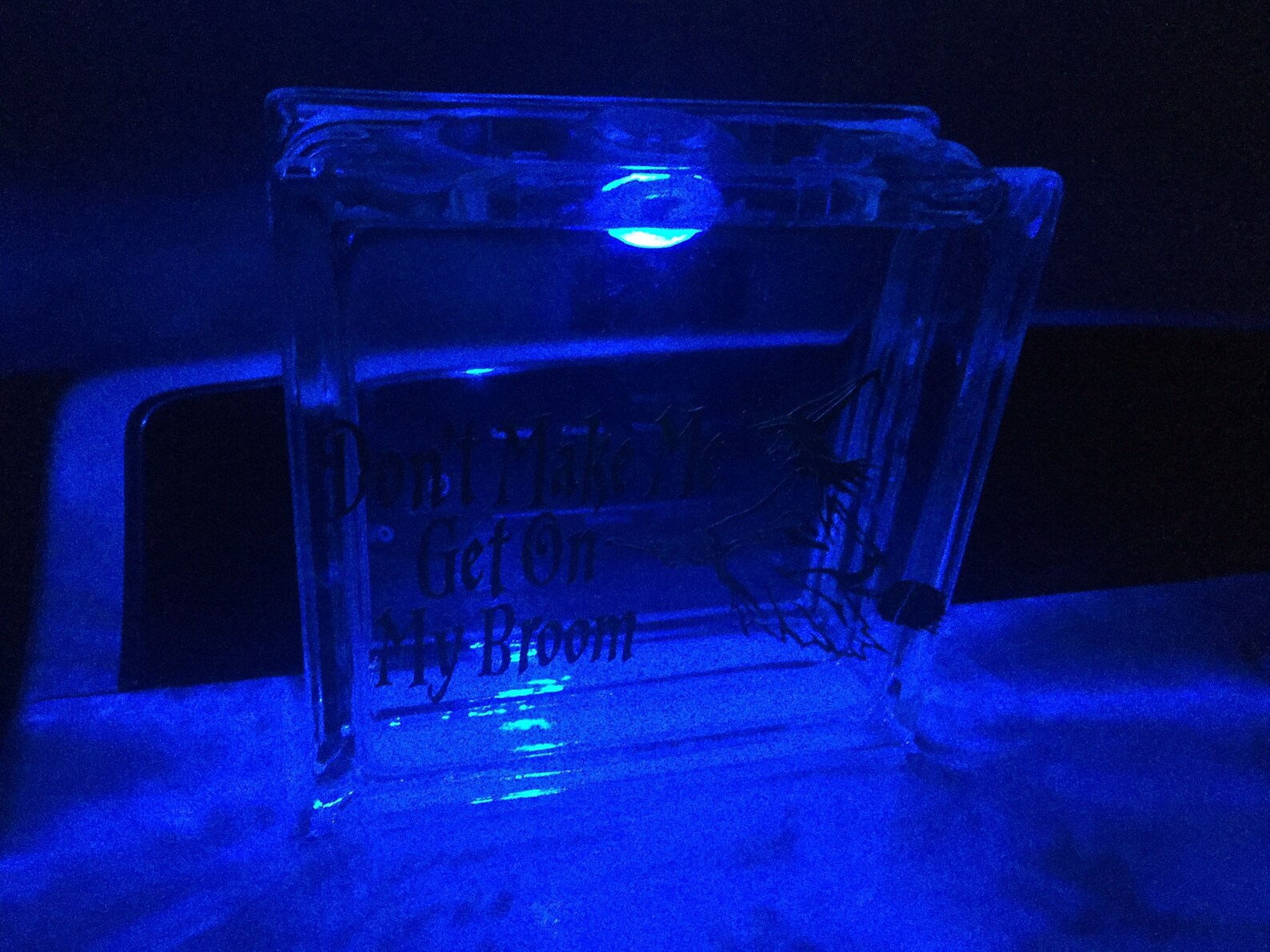 Light Up Glass Block Etsy