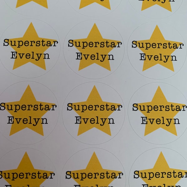 Stickers estrellas - Etsy México