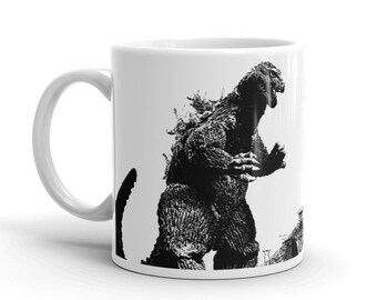 Godzilla Coffee Mug - Etsy