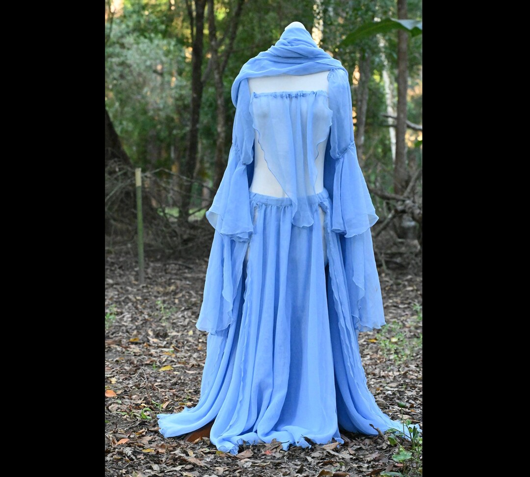 Modular 7 Piece Skirt/dress With Veils - Etsy