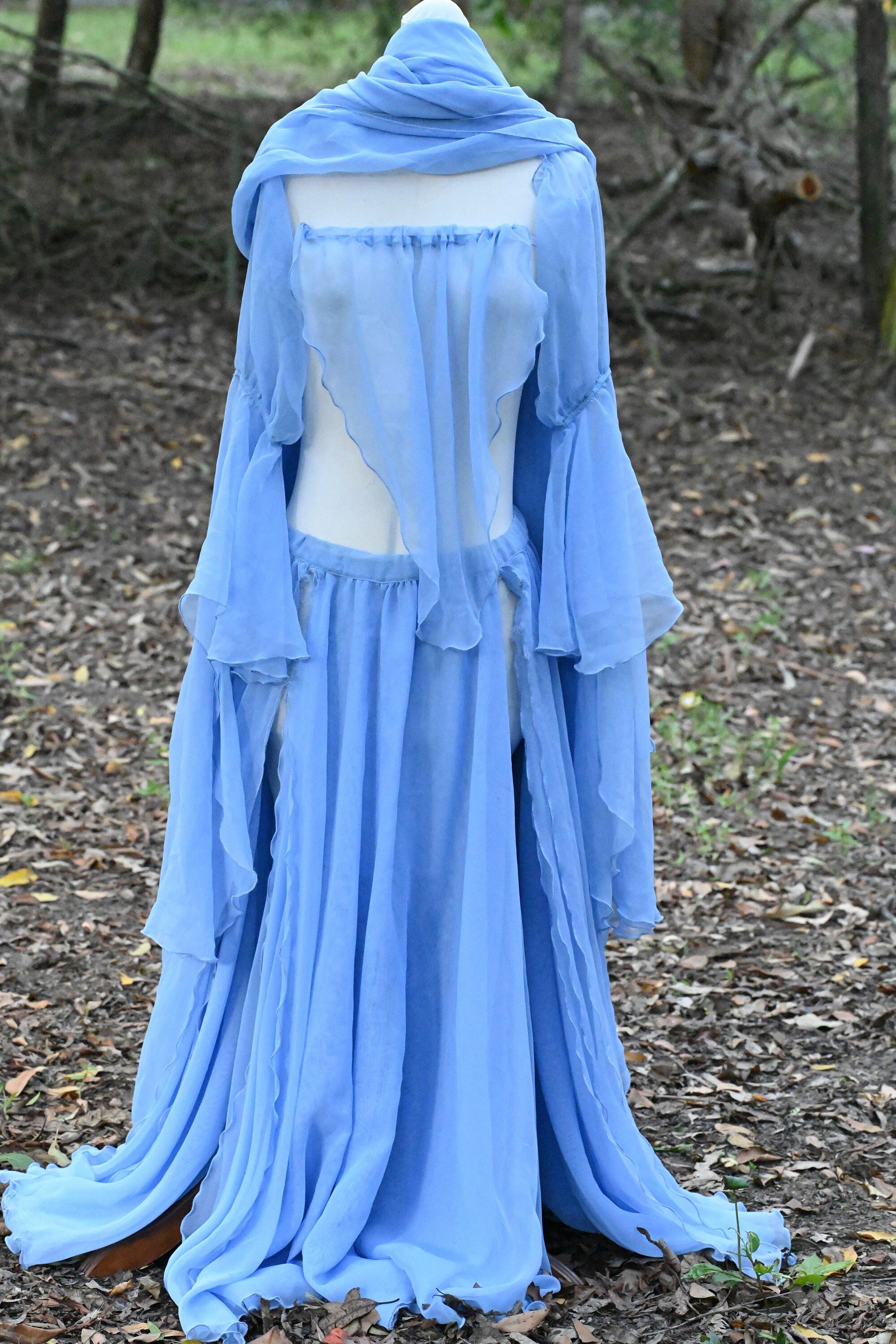 Modular 7 Piece Skirt/dress With Veils - Etsy