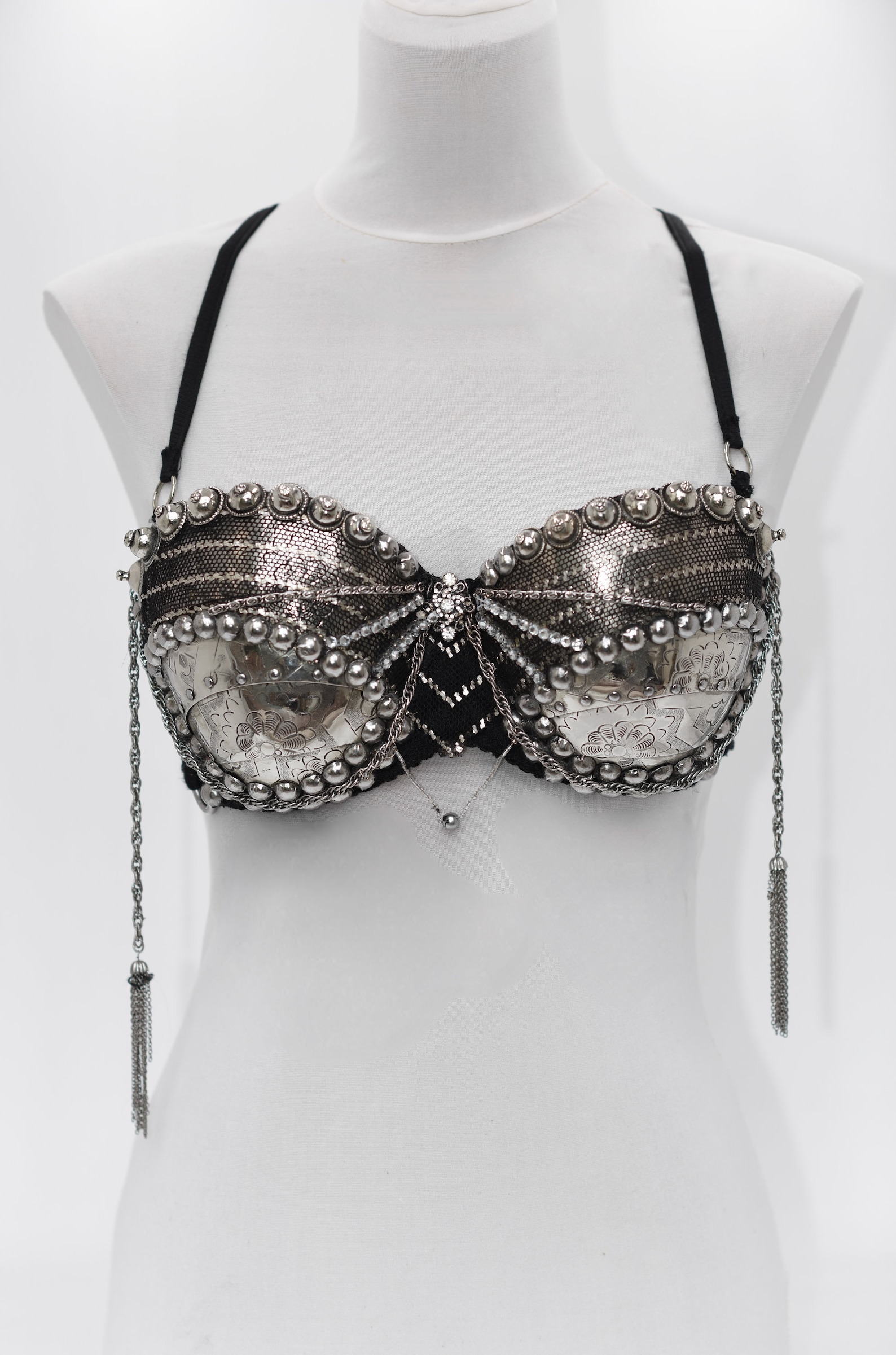 METAL BRA Art Deco Geometrical With Assuit - Etsy