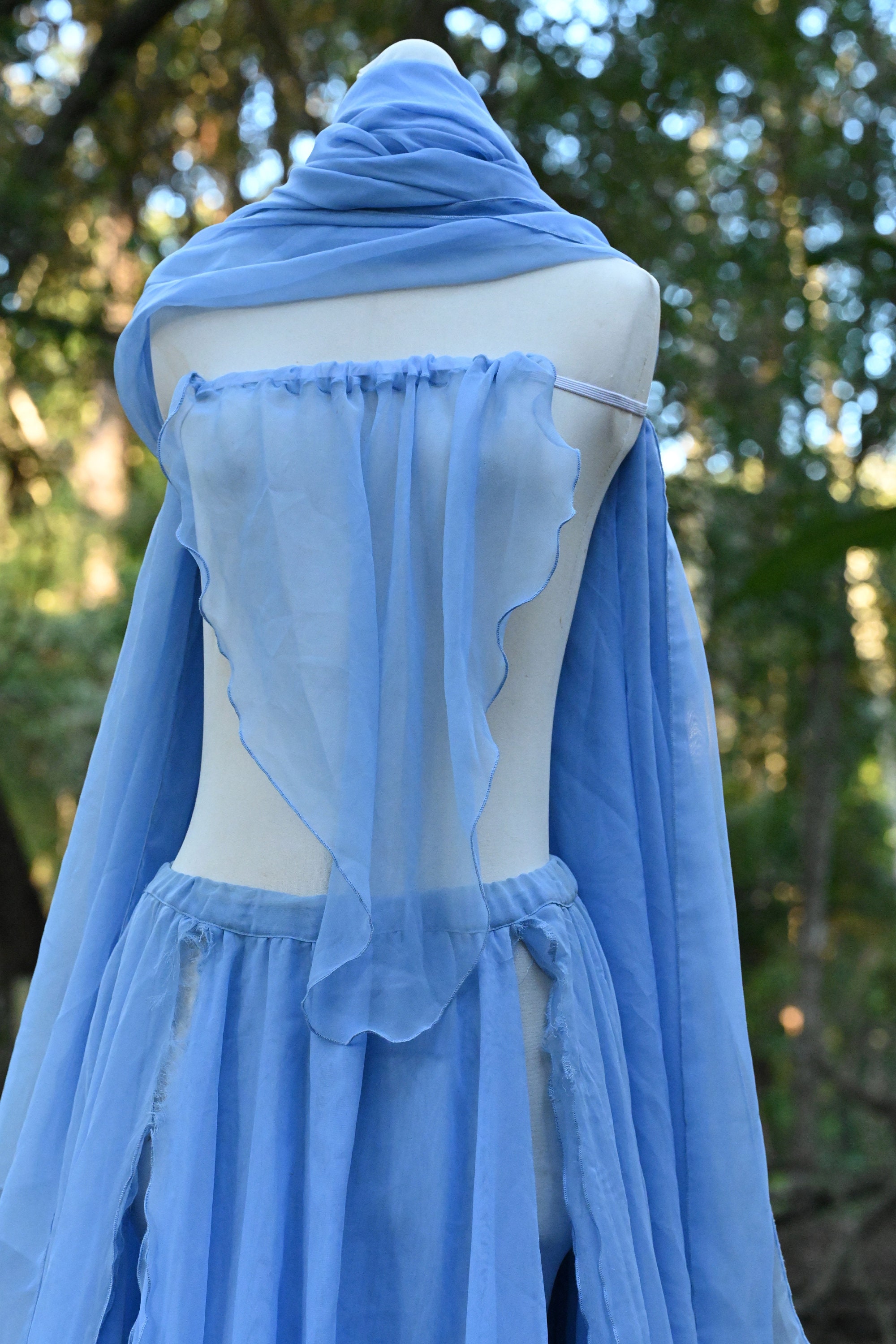 Modular 7 Piece Skirt/dress With Veils - Etsy