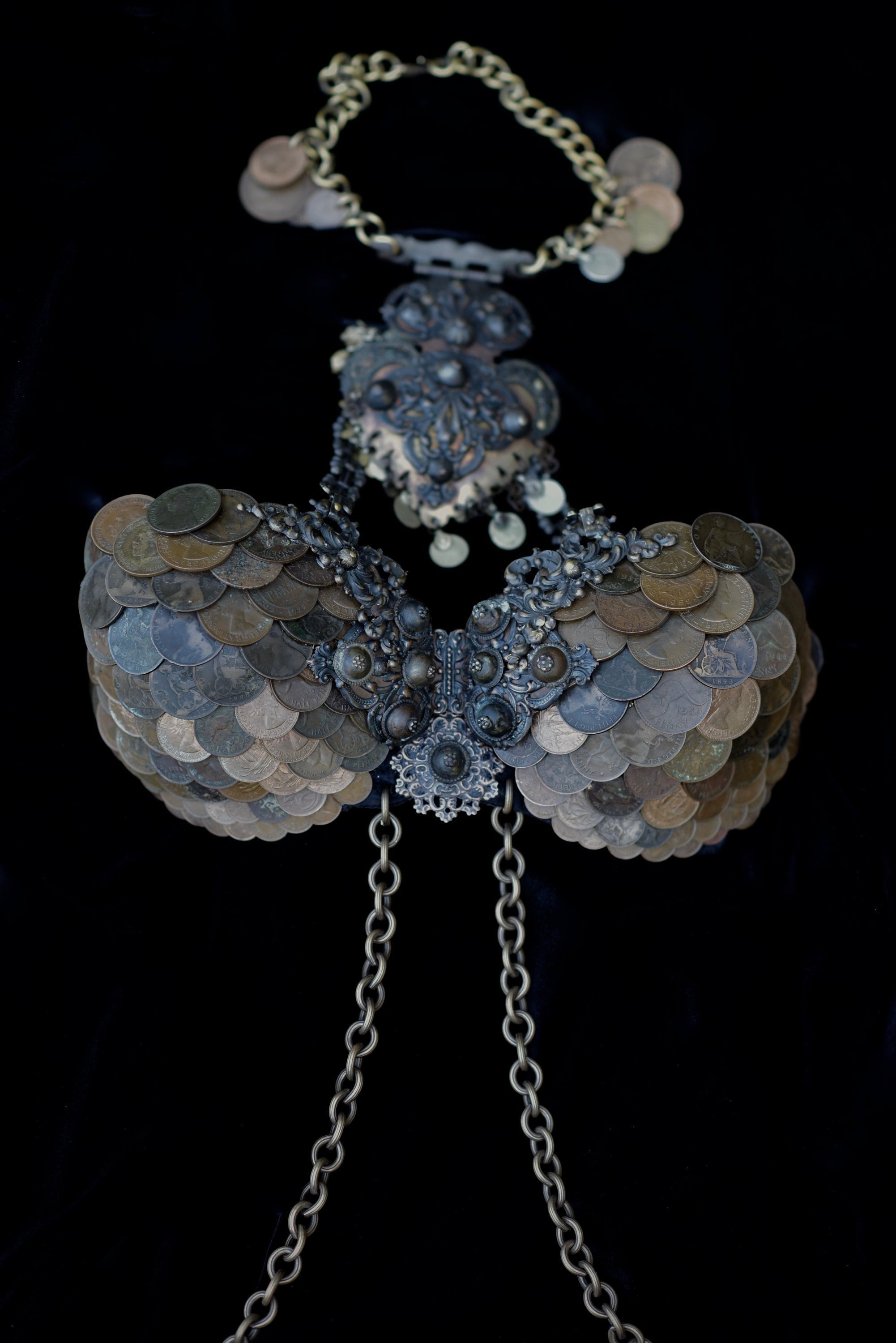 CUSTOM Copper Metal Bra - Etsy