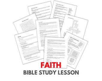 Prayer Bible Study Lesson Kids Teens - Etsy